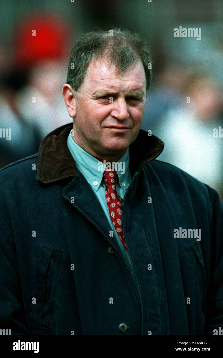 MICHAEL CHANNON RACE HORSE TRAINER 30 March 1994 Stock Photo - Alamy