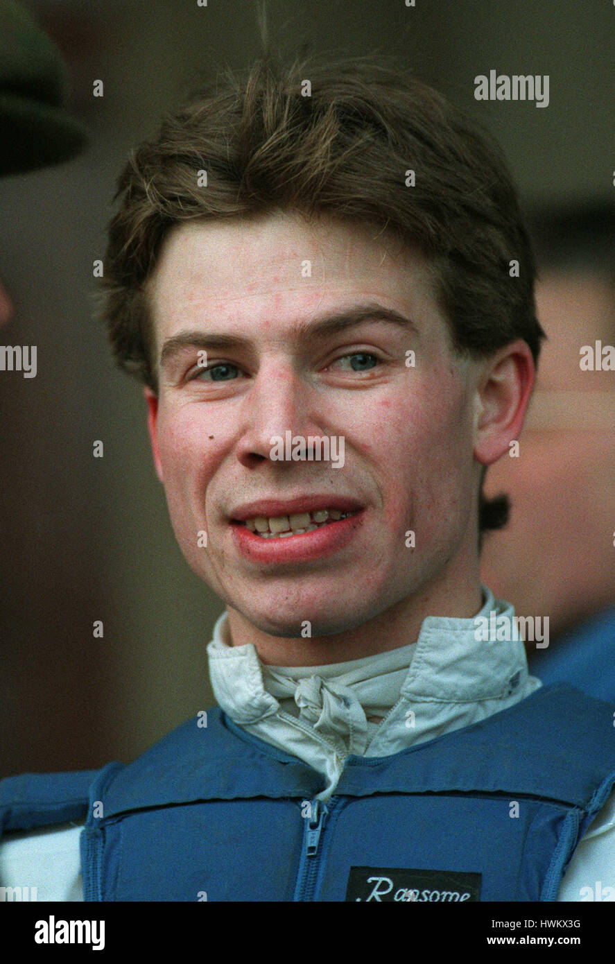 JAMIE OSBORNE JOCKEY 01 February 1994 Stock Photo - Alamy
