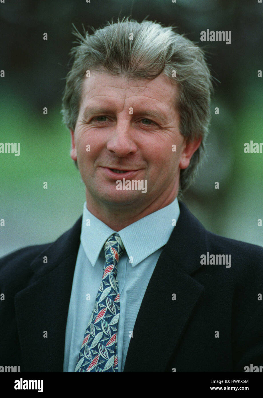 DAVID WILLIAMS.. RACE HORSE TRAINER 03 November 1994 Stock Photo - Alamy