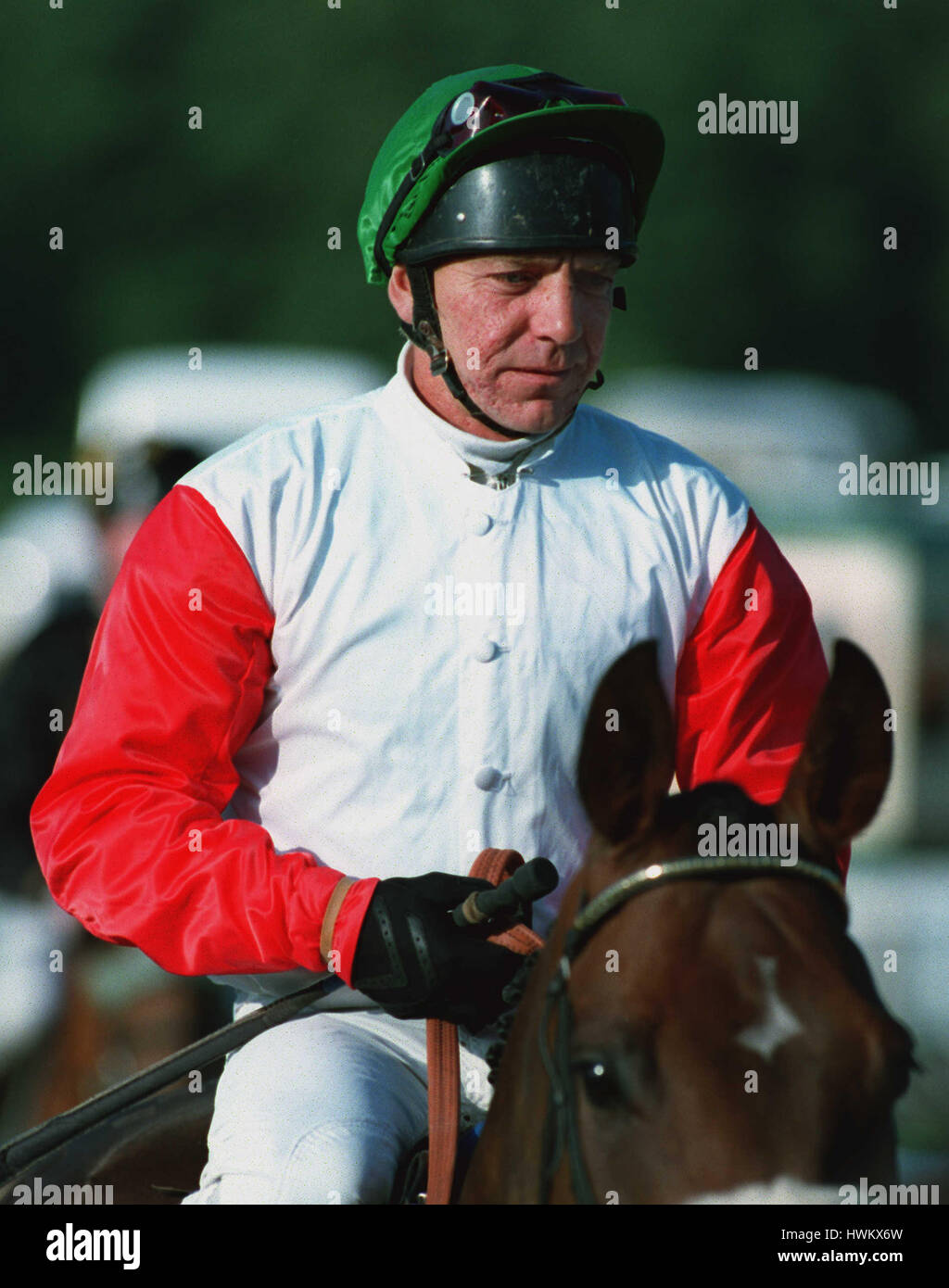 COLIN HAWKINS JOCKEY 23 September 1994 Stock Photo - Alamy