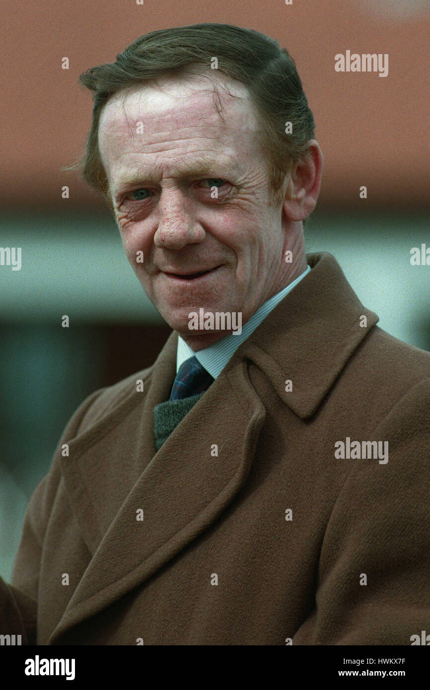 BRIAN MCMAHON RACE HORSE TRAINER 25 April 1994 Stock Photo - Alamy