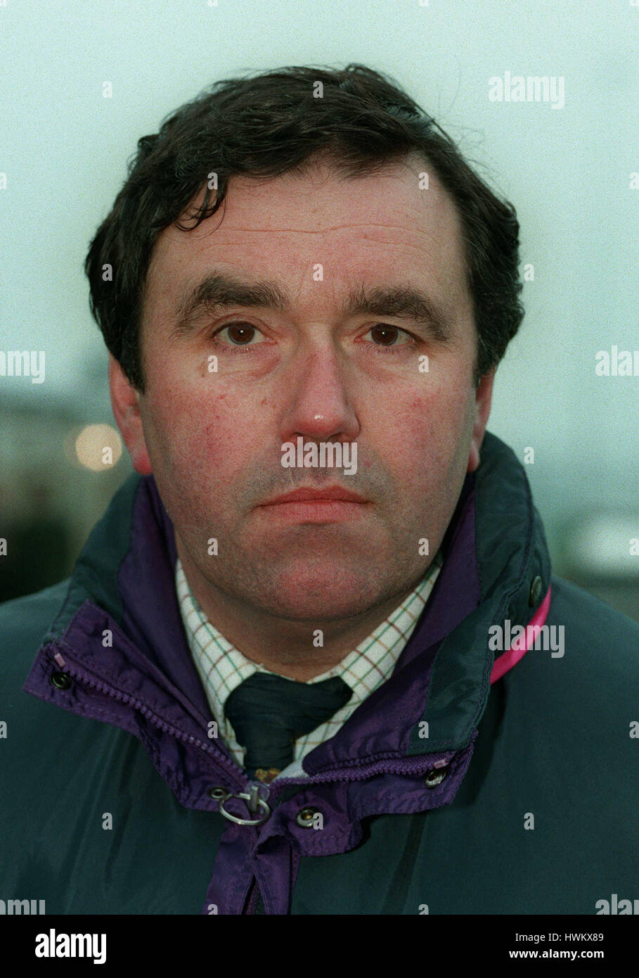 A.G. NEWCOMBE RACE HORSE TRAINER 07 December 1994 Stock Photo - Alamy