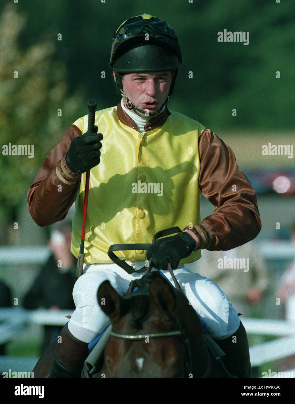 ANDREW ROBSON JOCKEY 23 September 1994 Stock Photo - Alamy