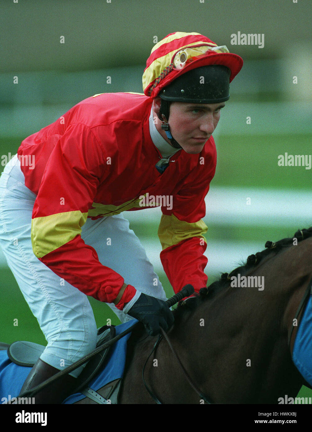 PETER WAGGOTT JOCKEY 04 October 1994 Stock Photo - Alamy