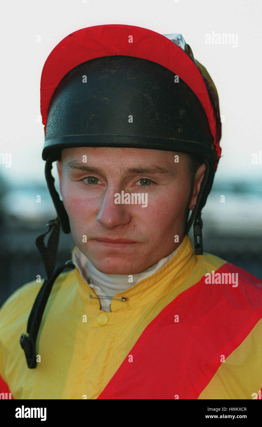 KEN JOHNSON JOCKEY 07 December 1994 Stock Photo - Alamy