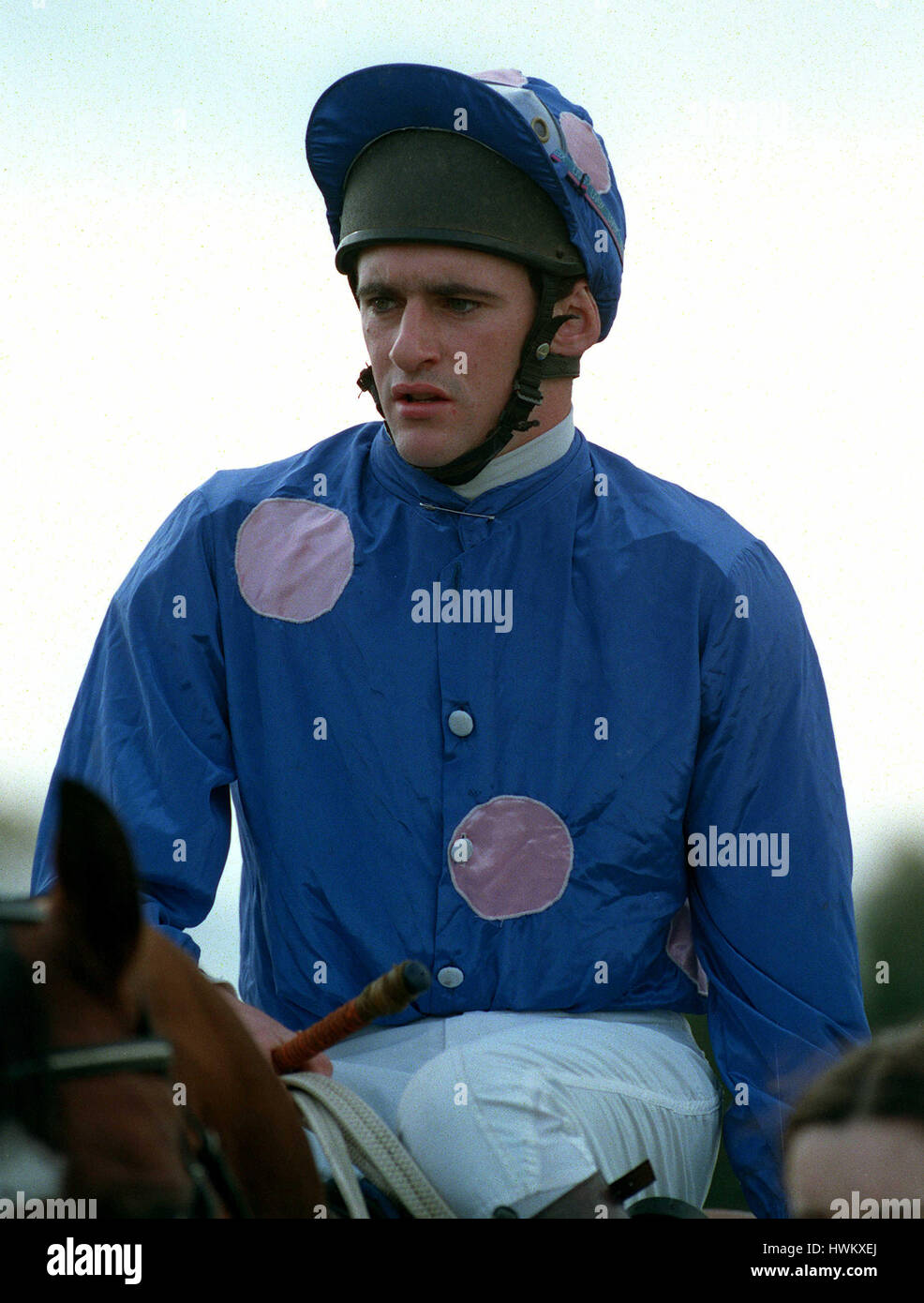 BRIAN HARDING JOCKEY 04 October 1994 Stock Photo - Alamy