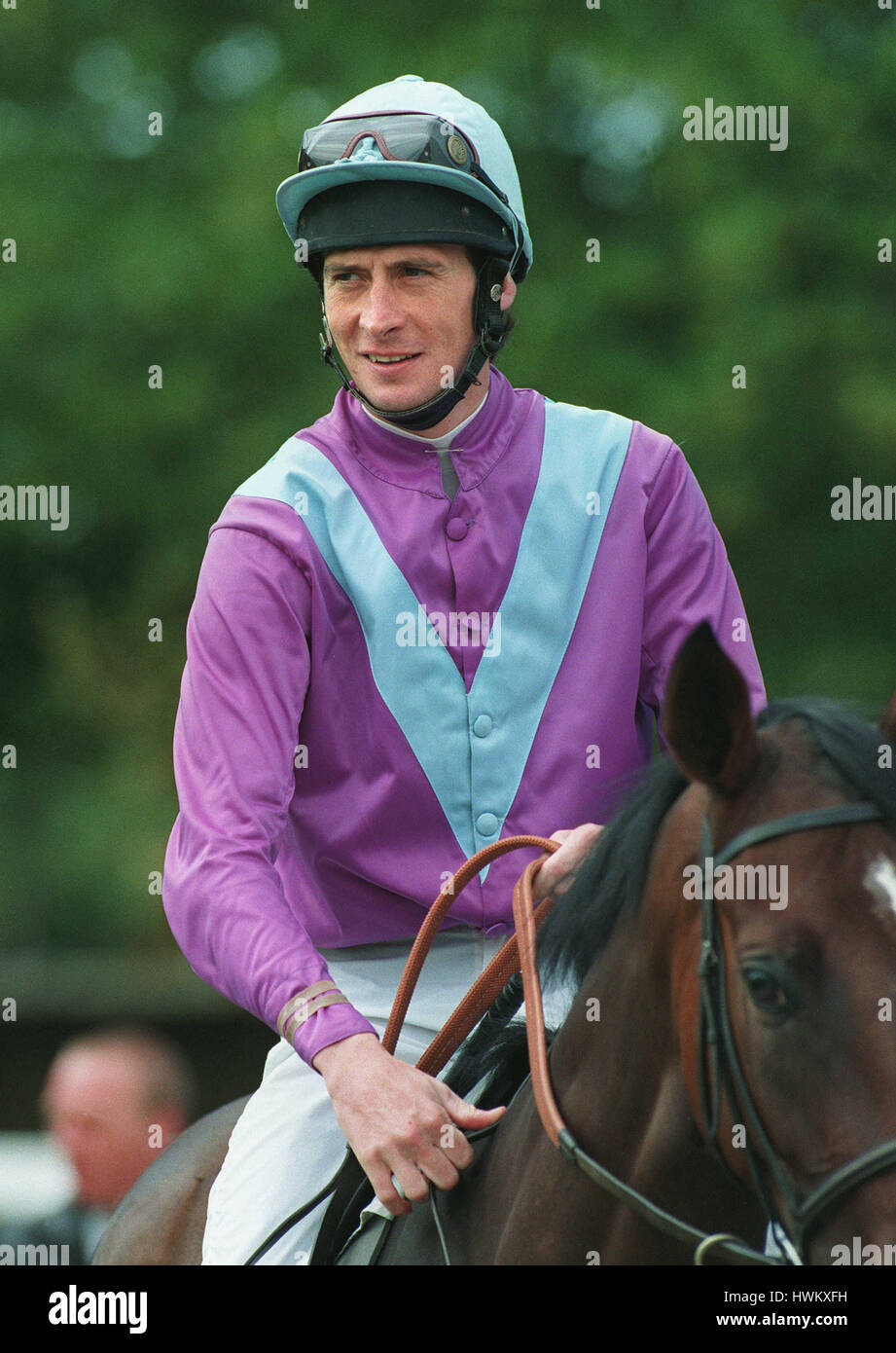 MICHAEL TEBBUTT JOCKEY 15 September 1994 Stock Photo - Alamy