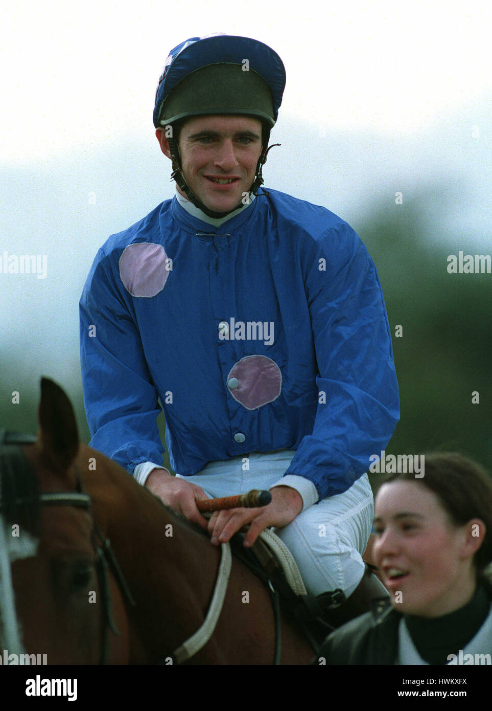 BRIAN HARDING JOCKEY 04 October 1994 Stock Photo - Alamy