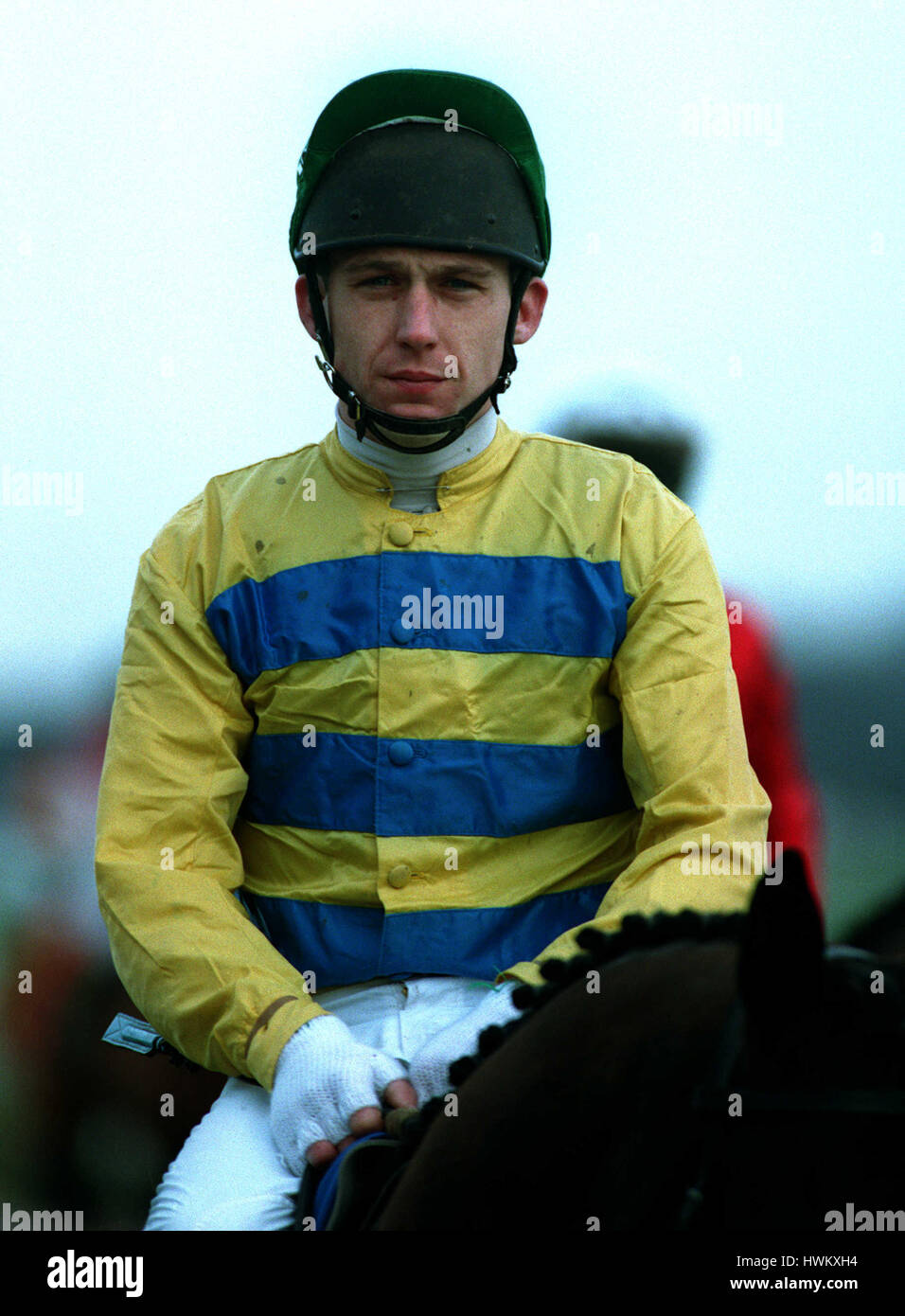 JOHN BURKE JOCKEY 01 February 1994 Stock Photo - Alamy