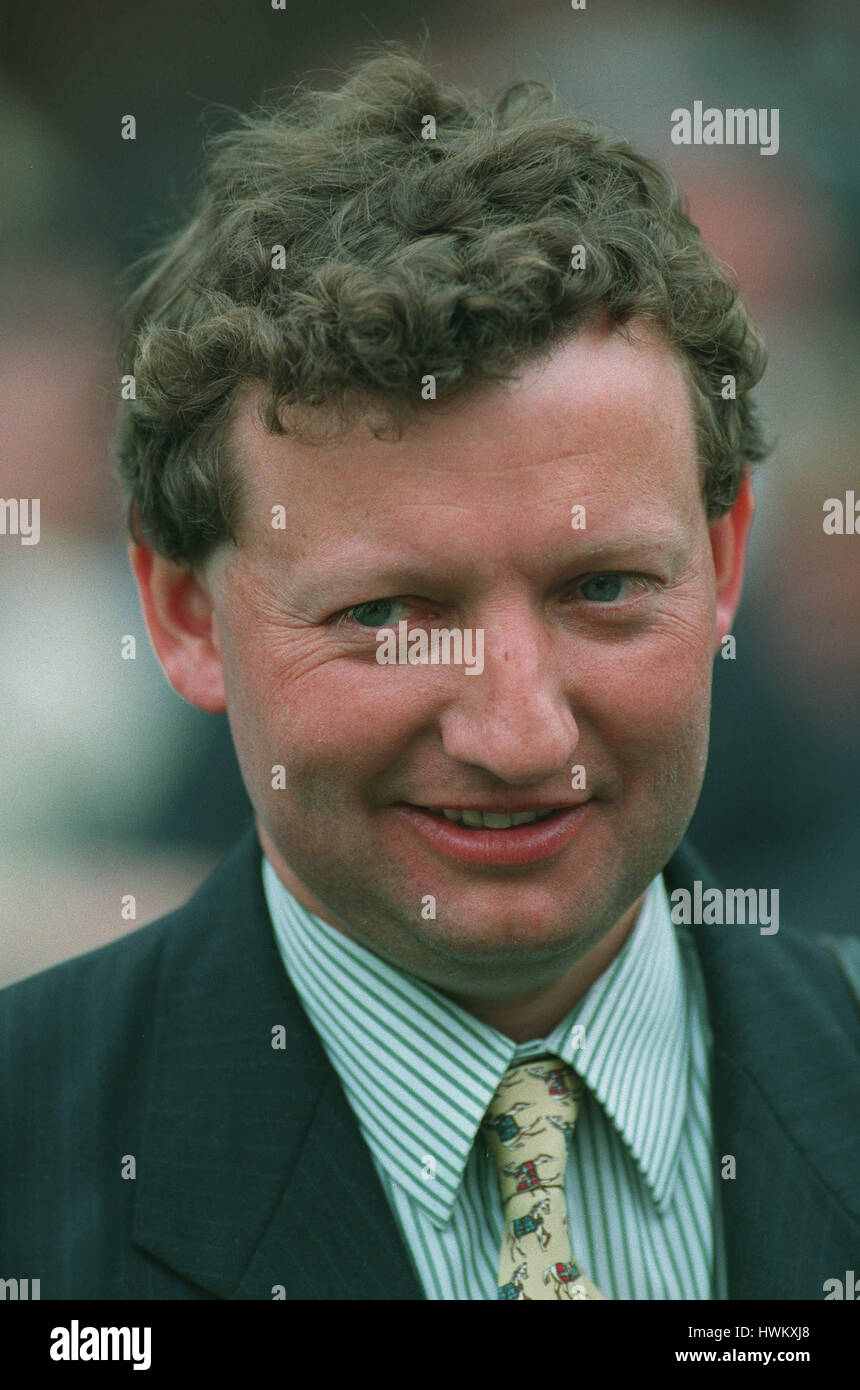 MARK JOHNSTON RACE HORSE TRAINER 10 June 1994 Stock Photo - Alamy