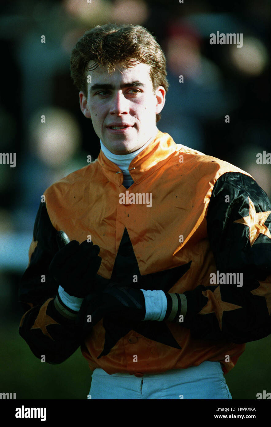 MARK RIMELL JOCKEY 07 January 1994 Stock Photo - Alamy