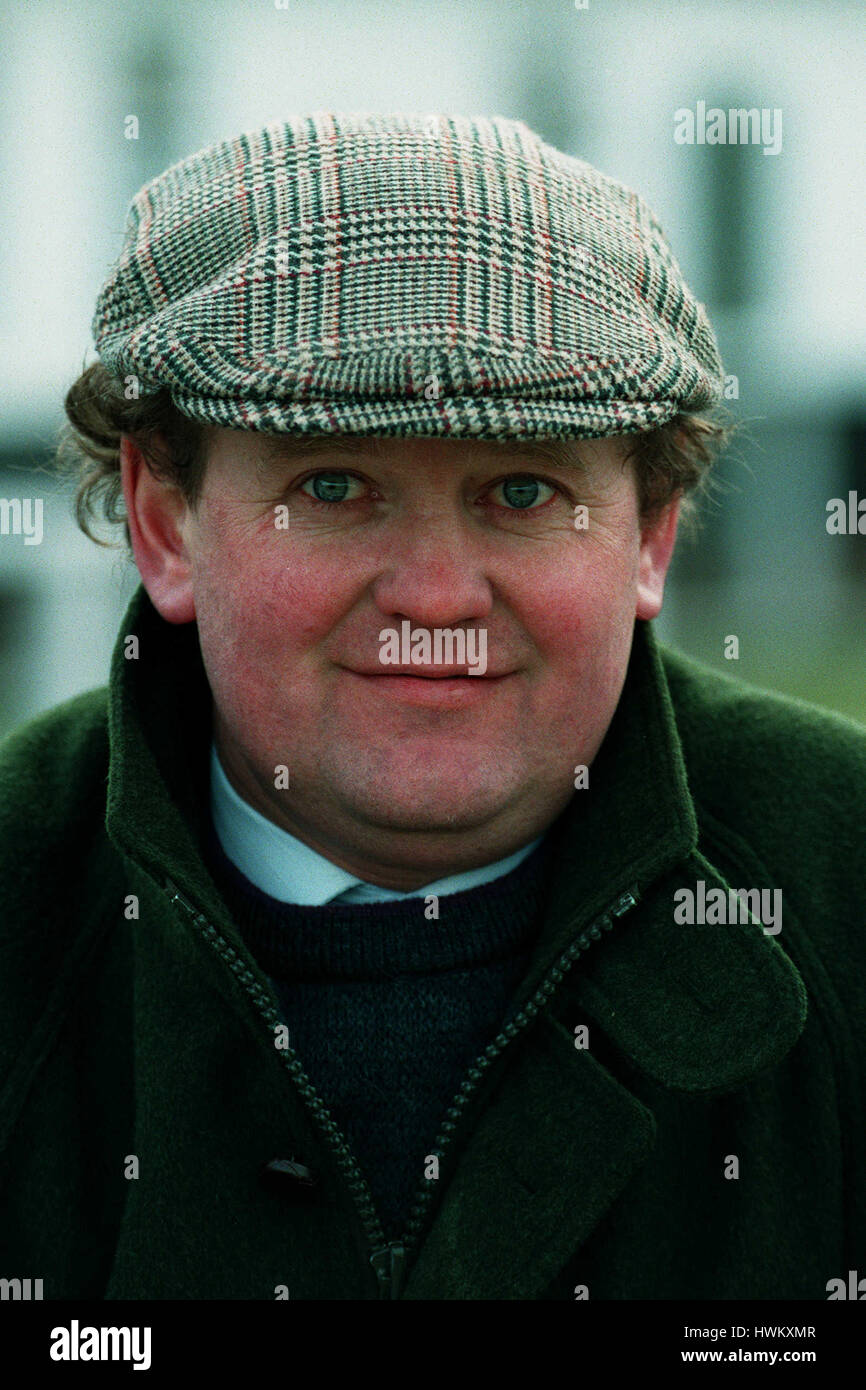 JOHN JENKINS RACE HORSE TRAINER 15 February 1994 Stock Photo - Alamy