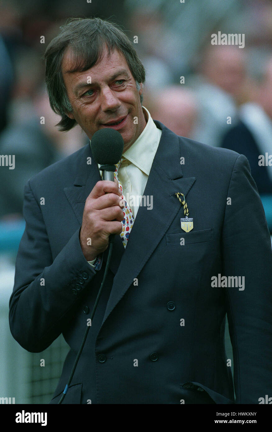HENRY CECIL RACE HORSE TRAINER 19 August 1994 Stock Photo - Alamy