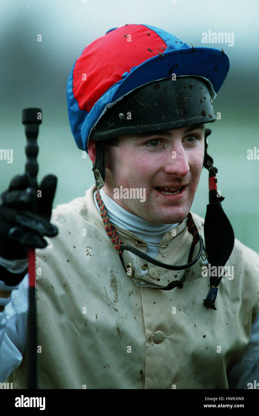 RODERICK GREENE JOCKEY 15 February 1994 Stock Photo - Alamy