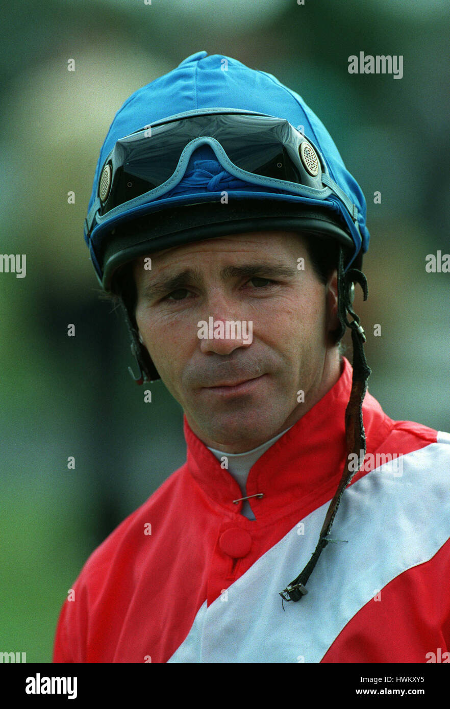 WENDYLL WOODS JOCKEY 12 September 1994 Stock Photo - Alamy