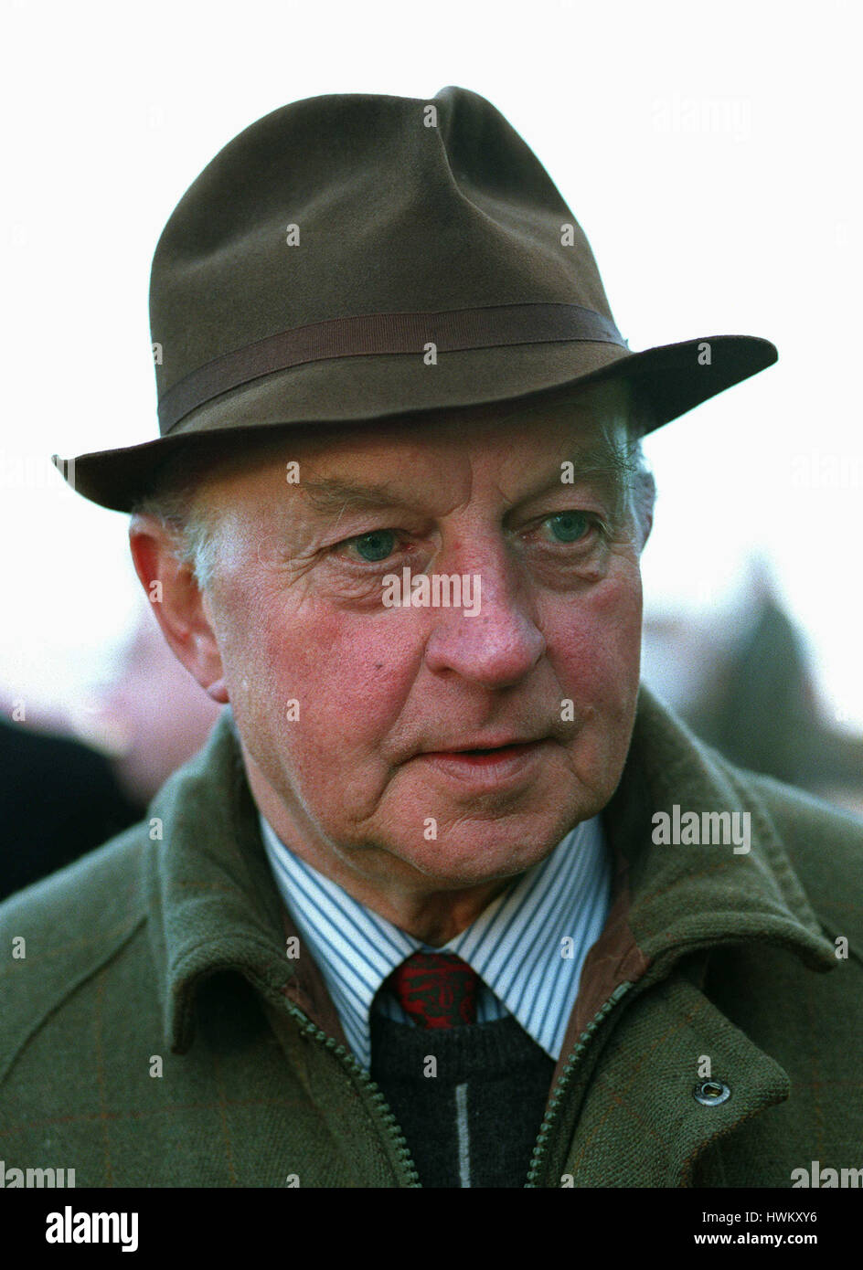 PETER EASTERBY RACE HORSE TRAINER 07 December 1994 Stock Photo - Alamy