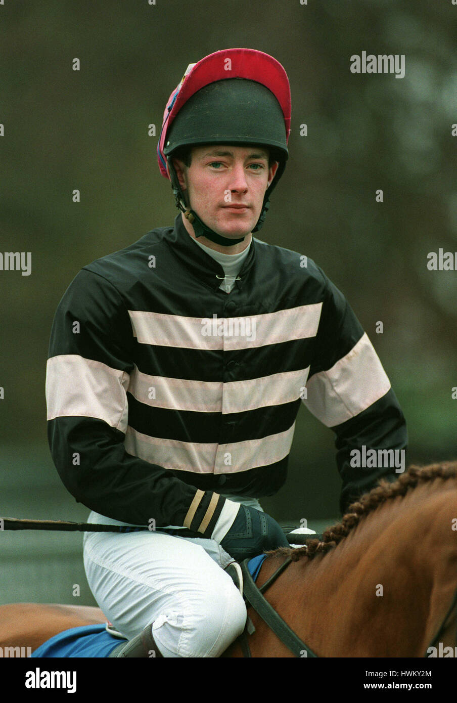 MICHAEL HOURIGAN JOCKEY 24 November 1994 Stock Photo - Alamy