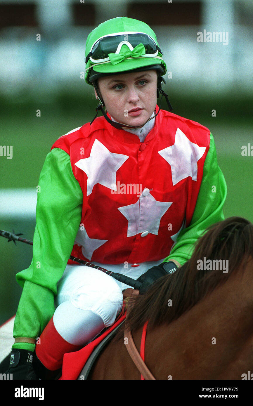 EMMA O'GORMAN JOCKEY 26 April 1994 Stock Photo - Alamy
