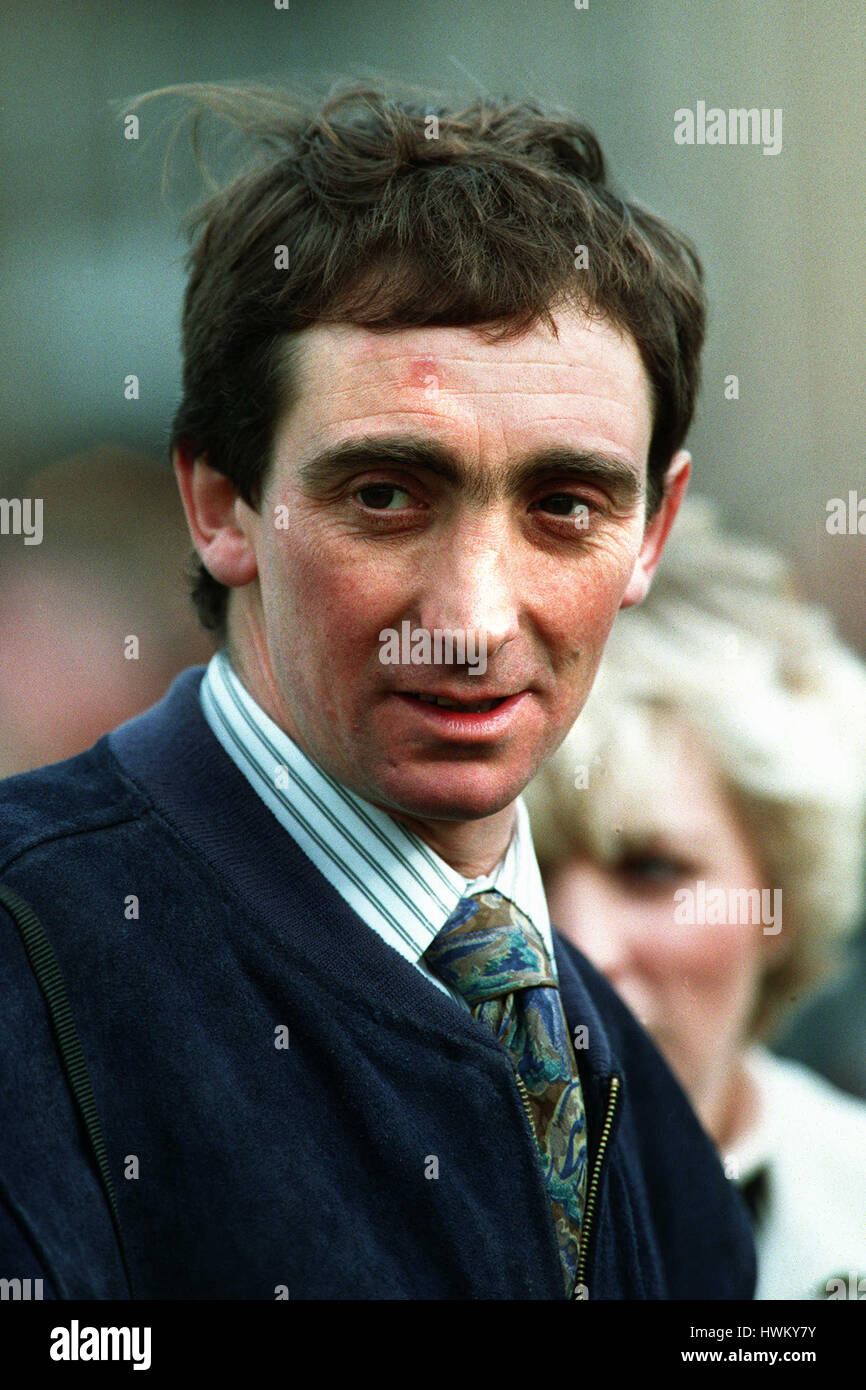 BEN DE HAAN RACE HORSE TRAINER 15 February 1994 Stock Photo - Alamy