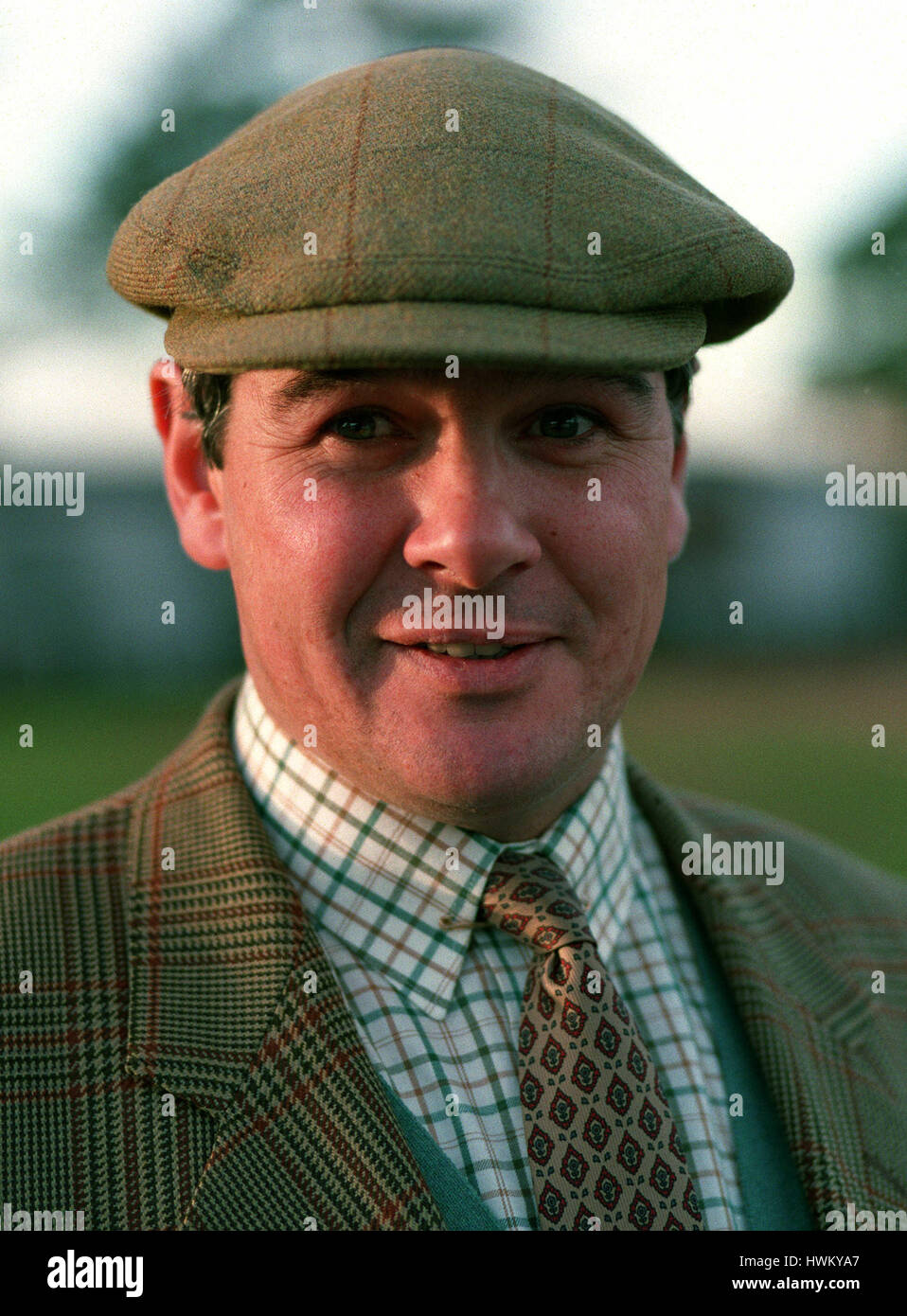 JOHN WHARTON RACE HORSE TRAINER 08 November 1994 Stock Photo - Alamy