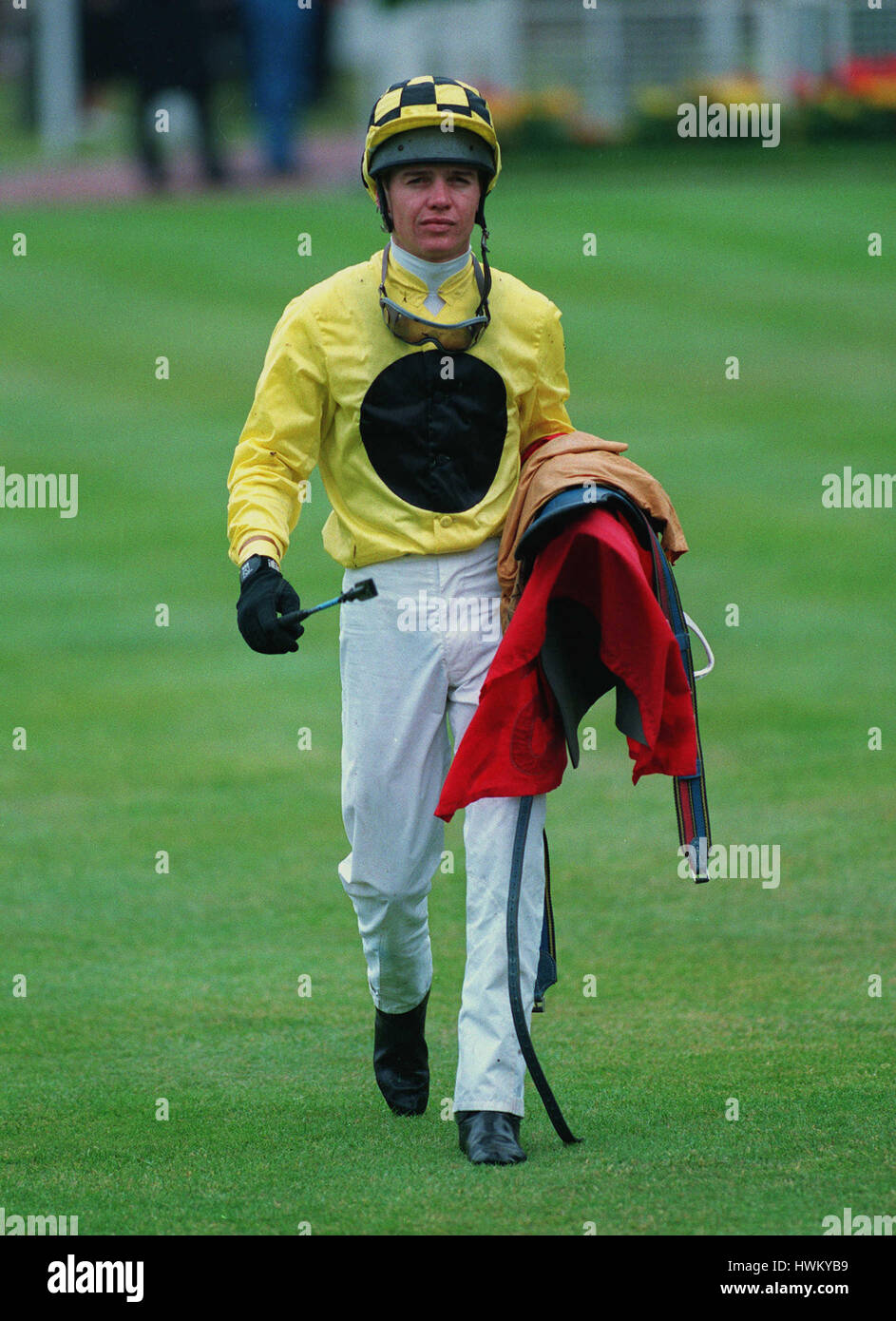 JASON WEAVER JOCKEY 01 September 1994 Stock Photo - Alamy