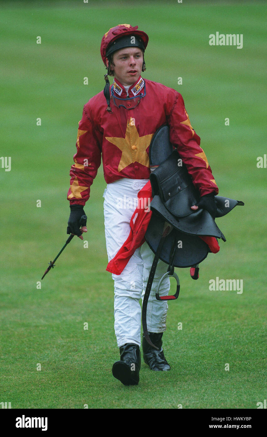MICHAEL FENTON JOCKEY 01 September 1994 Stock Photo - Alamy