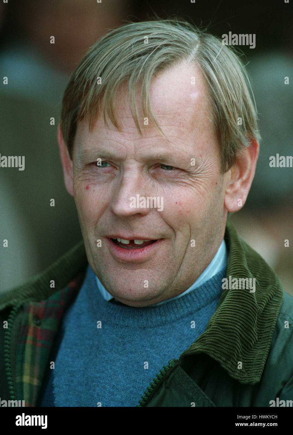 VIC THOMPSON RACE HORSE TRAINER 04 October 1994 Stock Photo - Alamy
