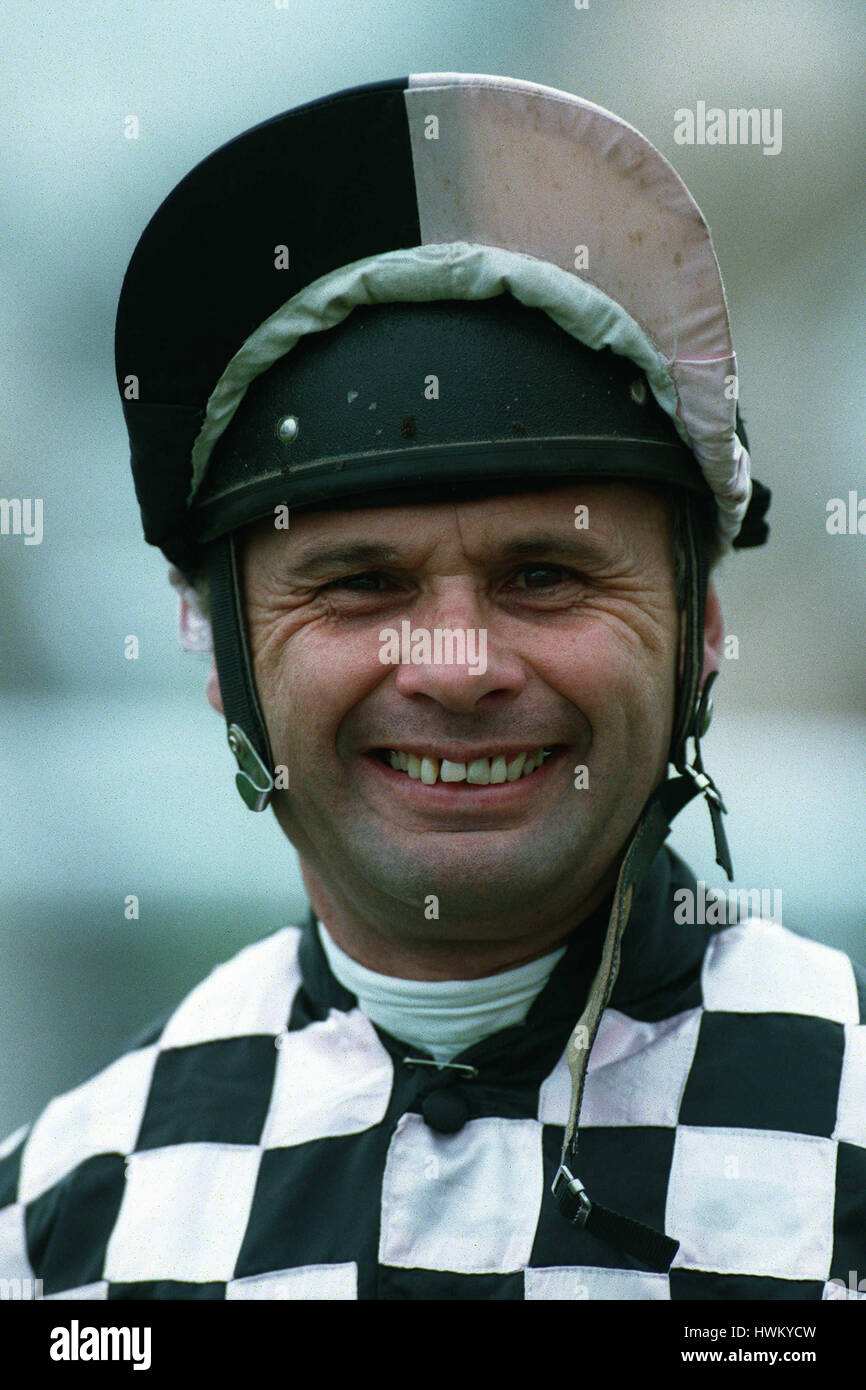 JOHN WILLIAMS. JOCKEY 25 April 1994 Stock Photo - Alamy