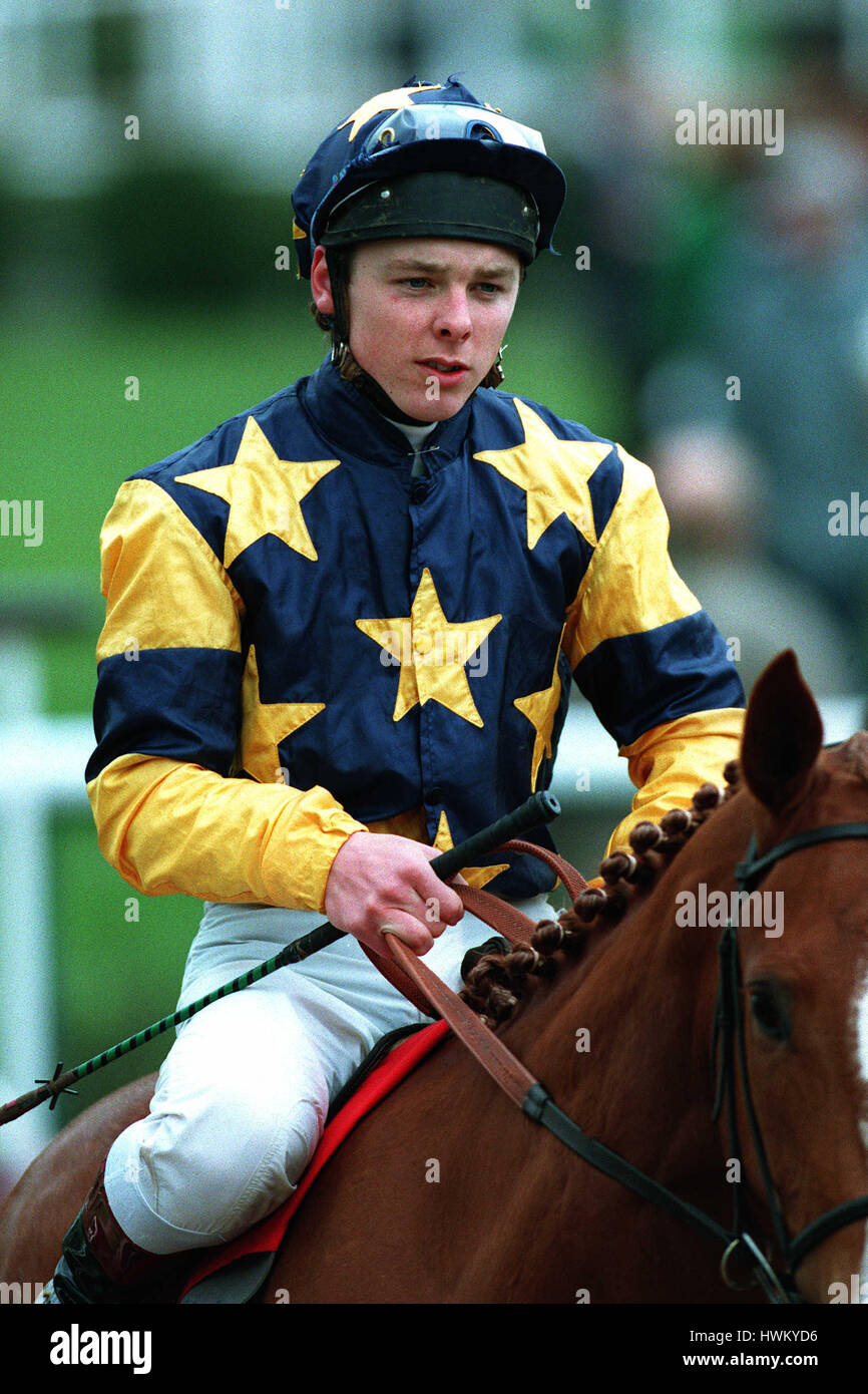MICHAEL FENTON JOCKEY 26 April 1994 Stock Photo - Alamy
