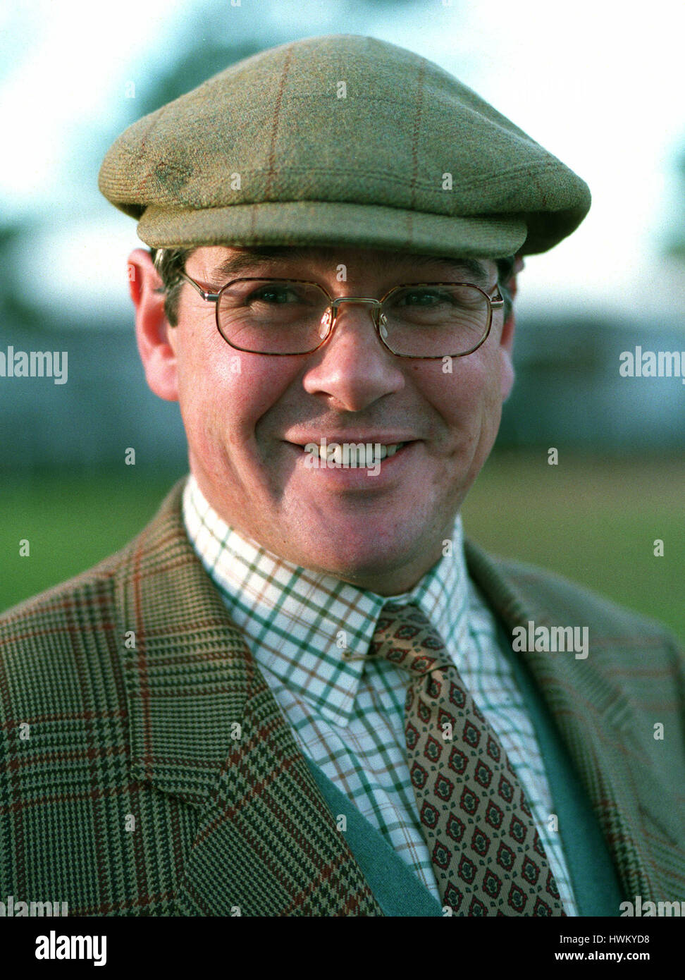 JOHN WHARTON RACE HORSE TRAINER 08 November 1994 Stock Photo - Alamy
