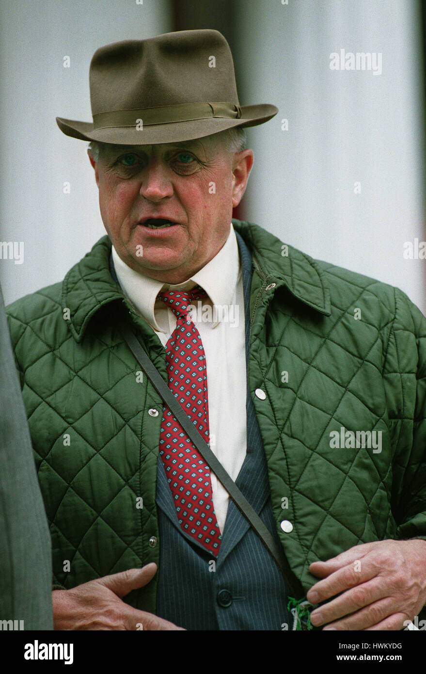 MICK EASTERBY RACE HORSE TRAINER 19 August 1994 Stock Photo - Alamy