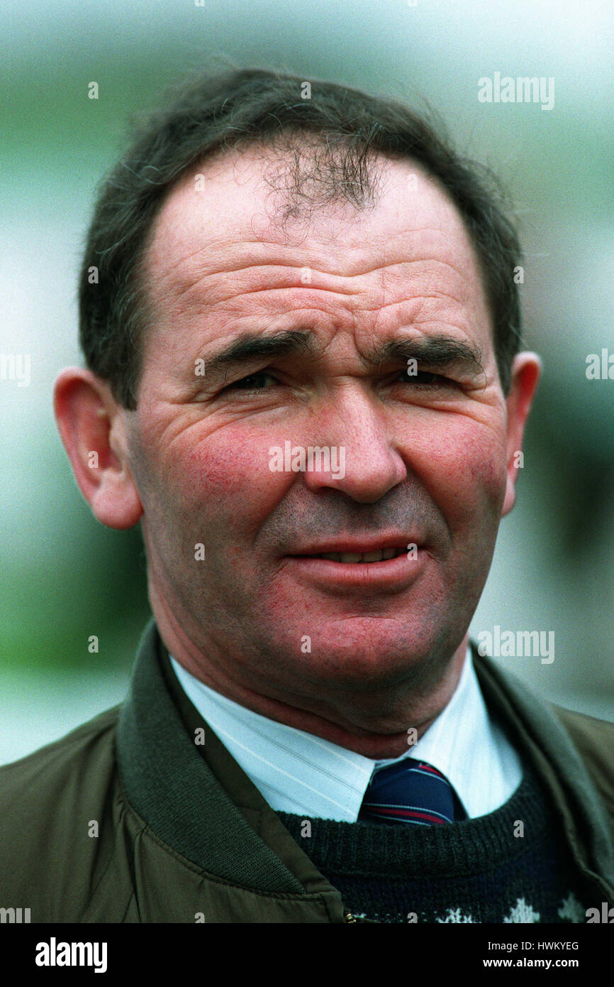 PETER HEDGER RACE HORSE TRAINER 15 February 1994 Stock Photo - Alamy