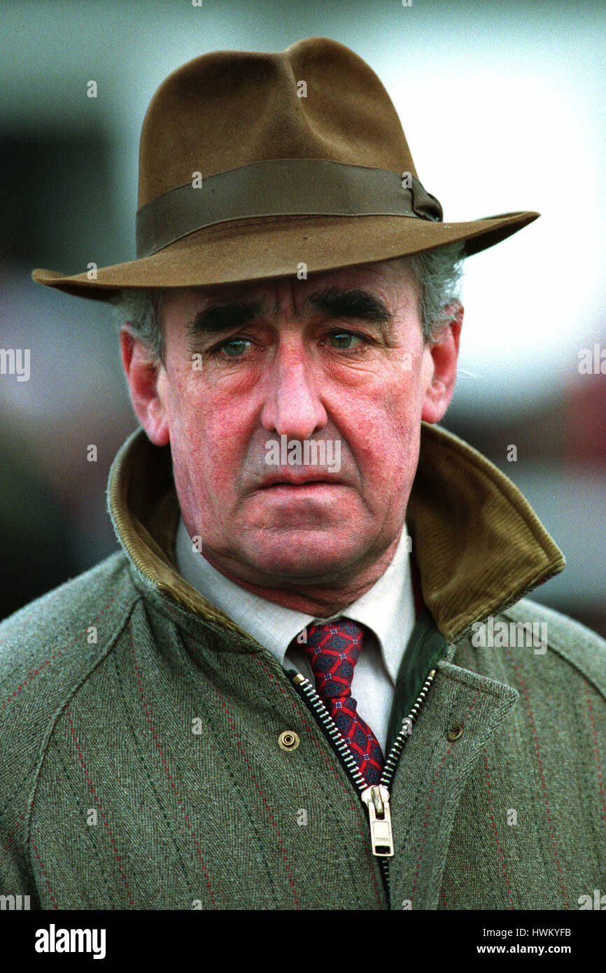 JOSH GIFFORD RACE HORSE TRAINER 15 February 1994 Stock Photo - Alamy