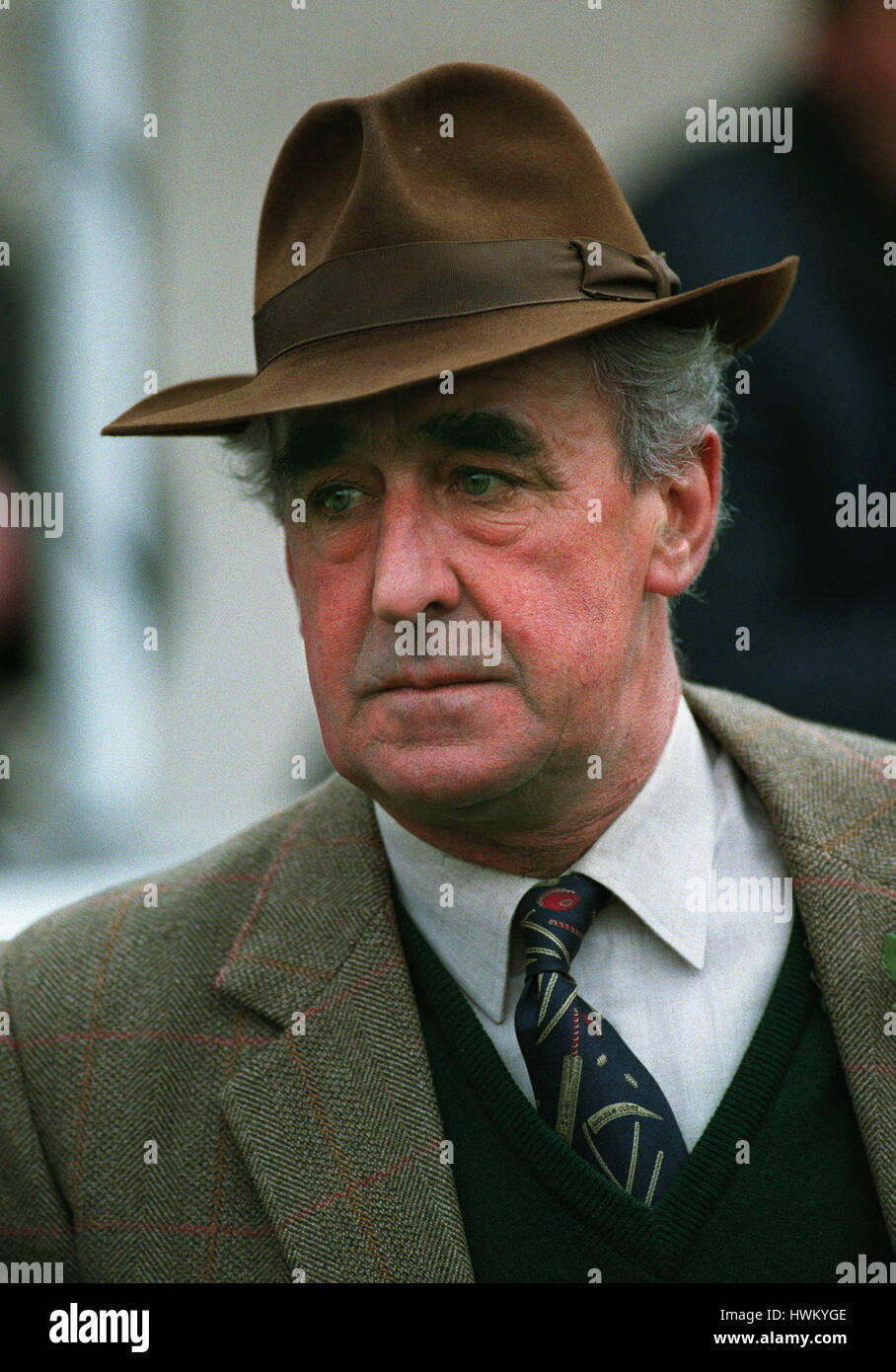 JOSH GIFFORD RACE HORSE TRAINER 24 November 1994 Stock Photo - Alamy