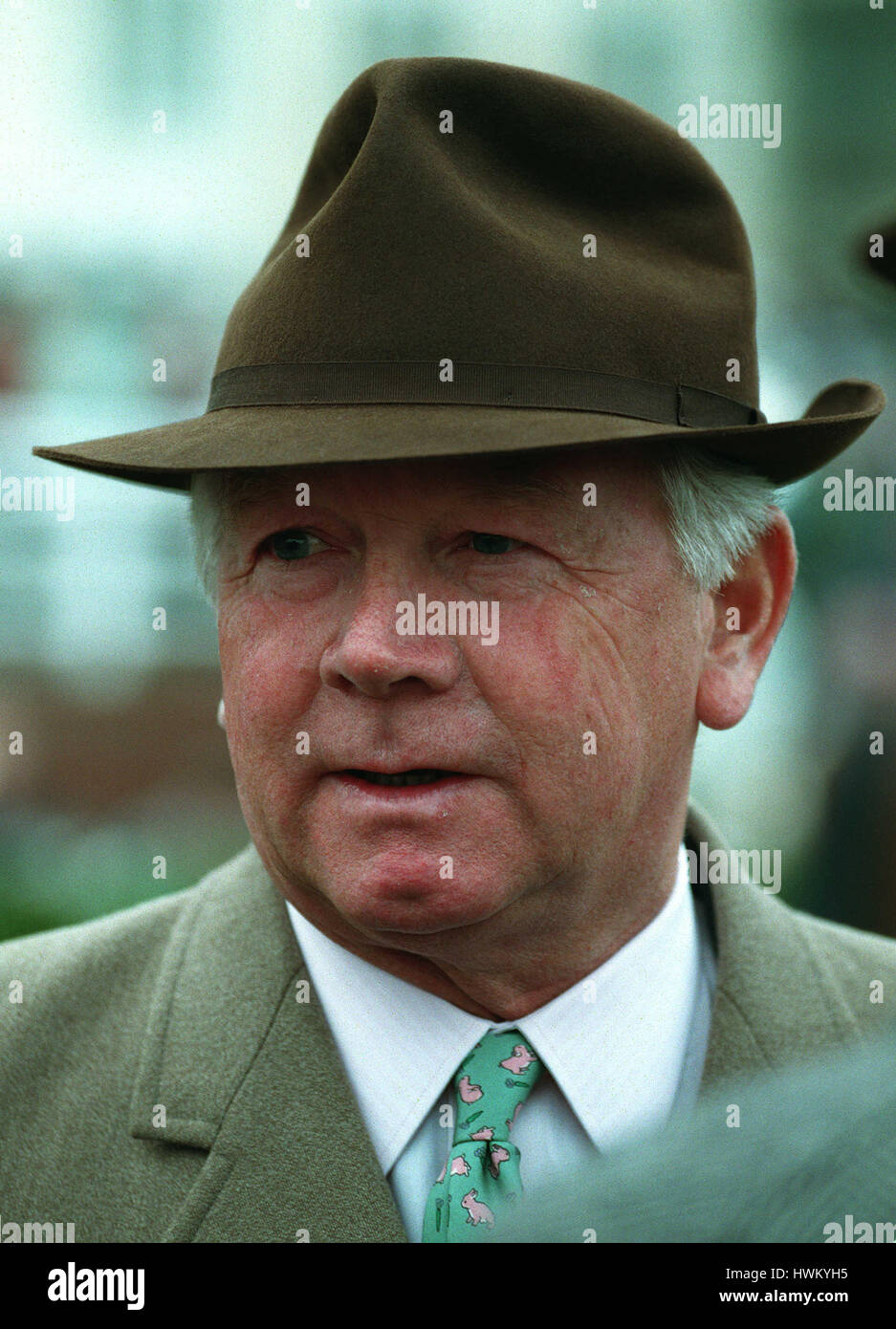 ROBERT SANGSTER RACE HORSE OWNER 26 April 1994 Stock Photo - Alamy