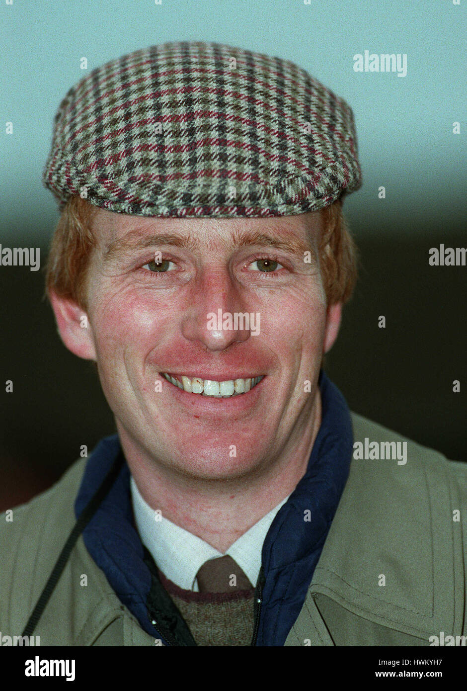 JAMES MULLINS RACE HORSE TRAINER 07 December 1994 Stock Photo - Alamy