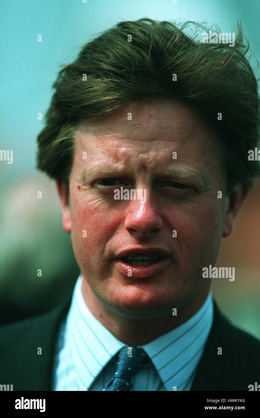 ALEX STEWART RACE HORSE TRAINER 07 May 1994 Stock Photo - Alamy