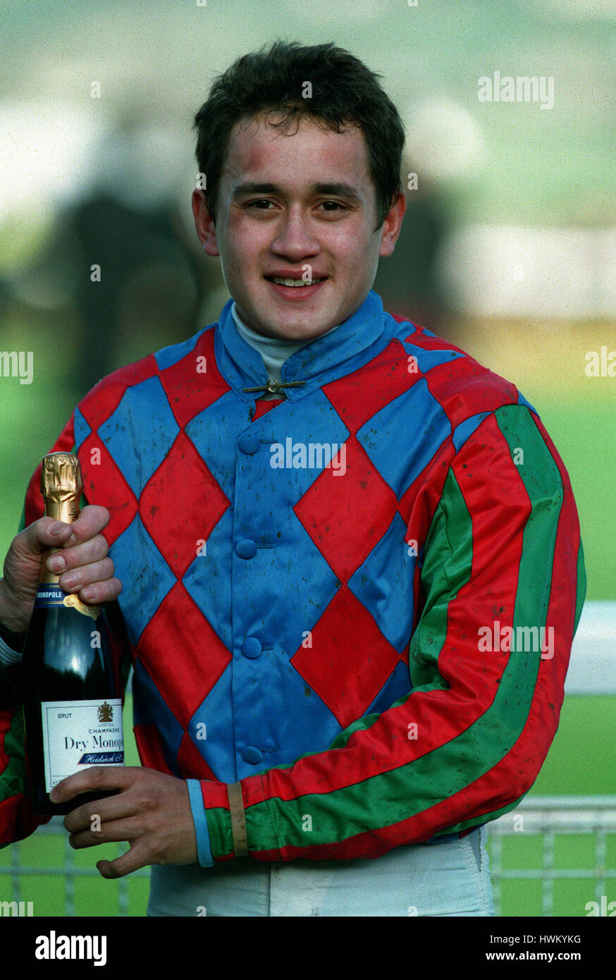 DYLAN MEREDITH JOCKEY 07 January 1994 Stock Photo - Alamy