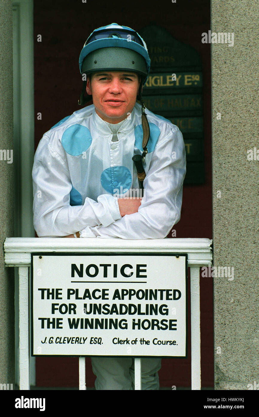 JASON WEAVER JOCKEY 13 May 1994 Stock Photo - Alamy