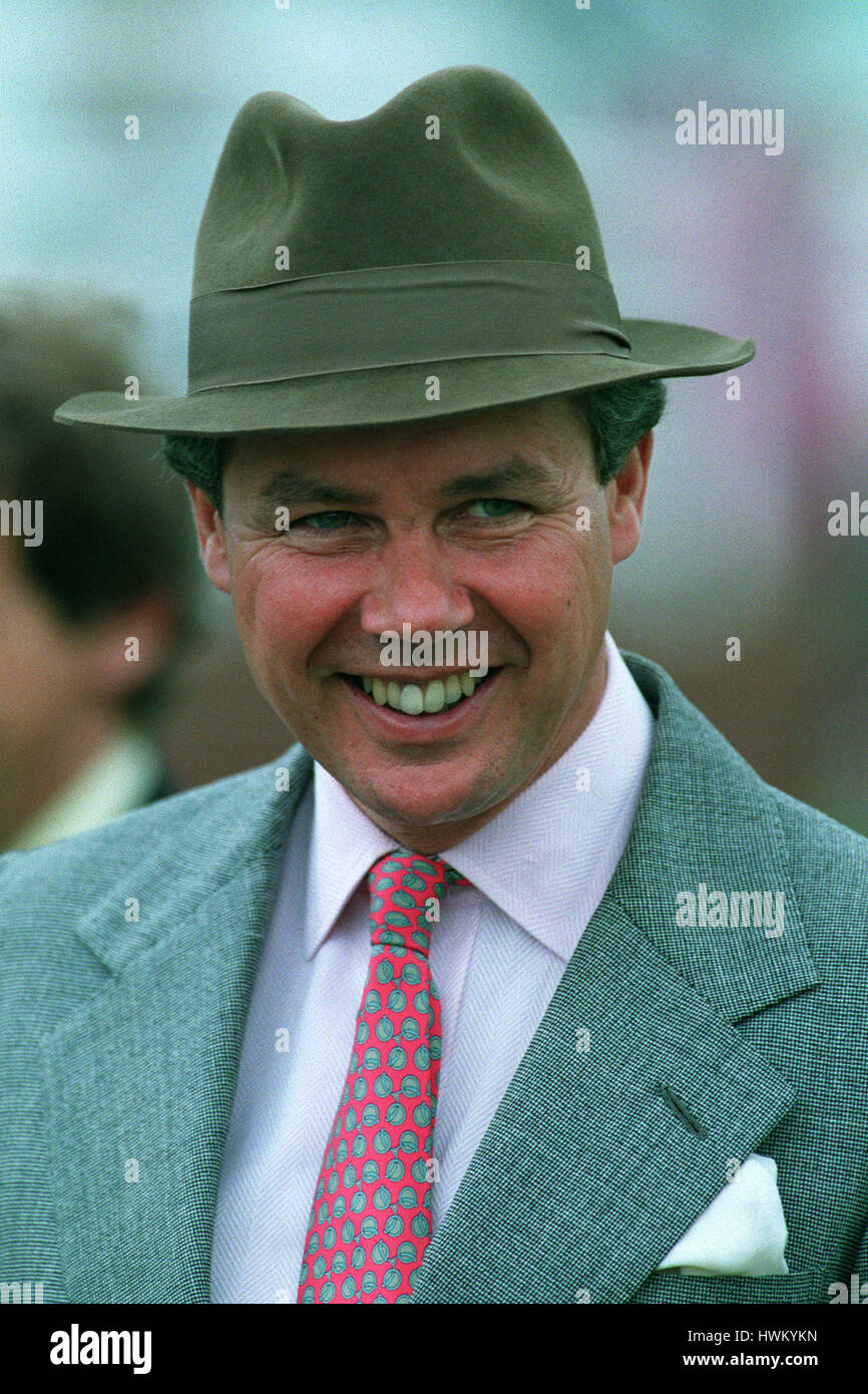 BEN HANBURY RACE HORSE TRAINER 25 May 1994 Stock Photo - Alamy