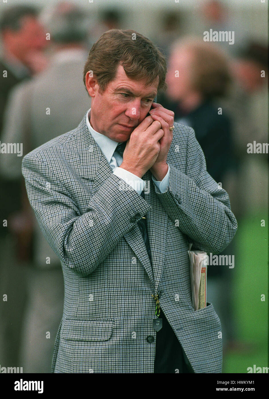 MEL BRITTAIN RACE HORSE TRAINER 10 June 1994 Stock Photo - Alamy