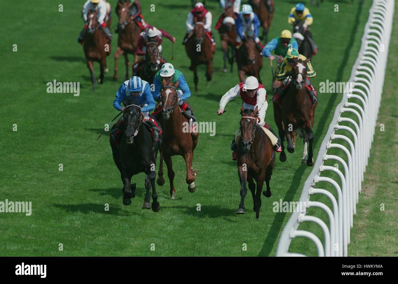 ERHAAB W CARSON COMES THROUGH TO WIN EVER READY DERBY 01 June 1994 ...