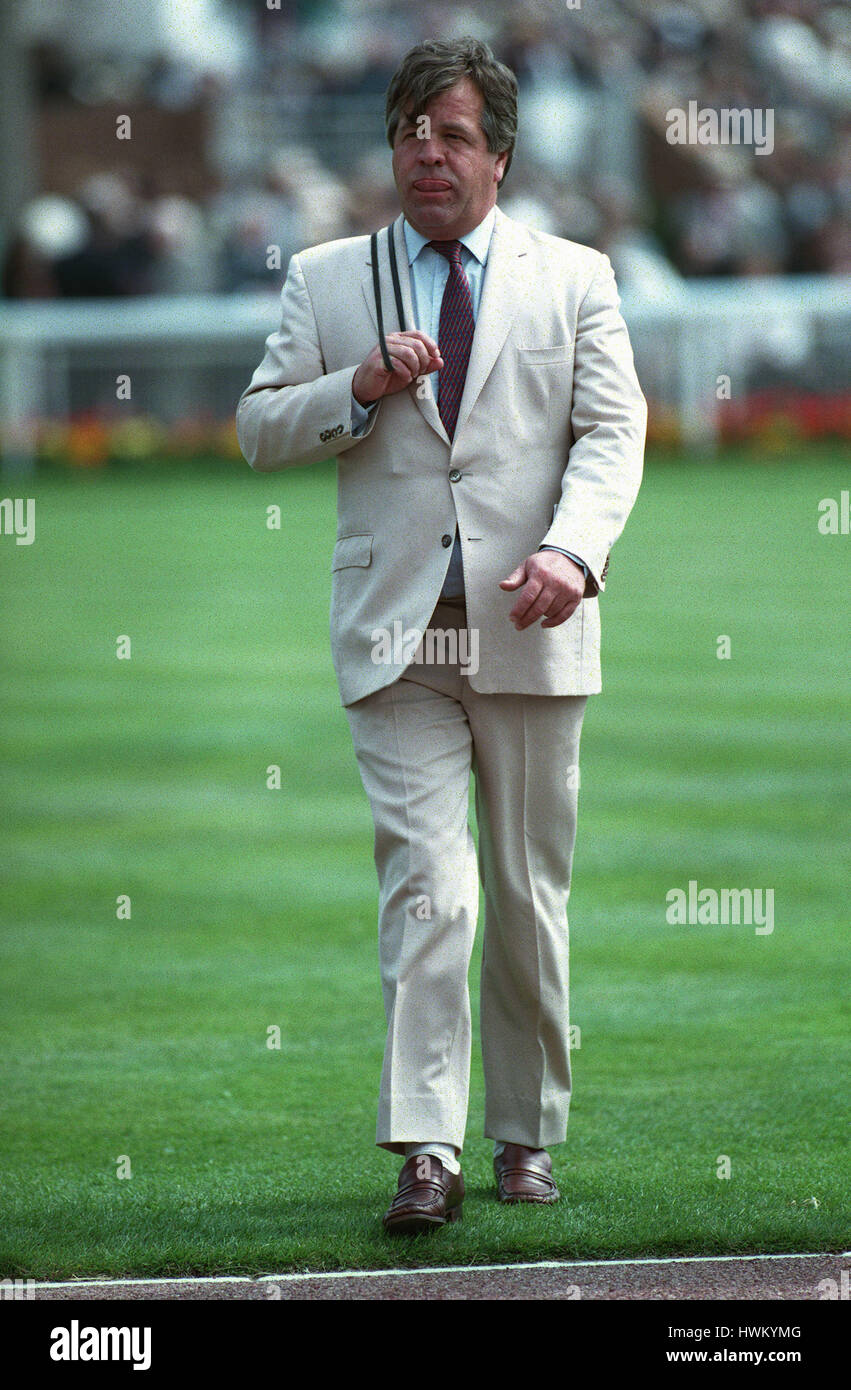 MICHAEL STOUTE RACE HORSE TRAINER 19 August 1994 Stock Photo - Alamy