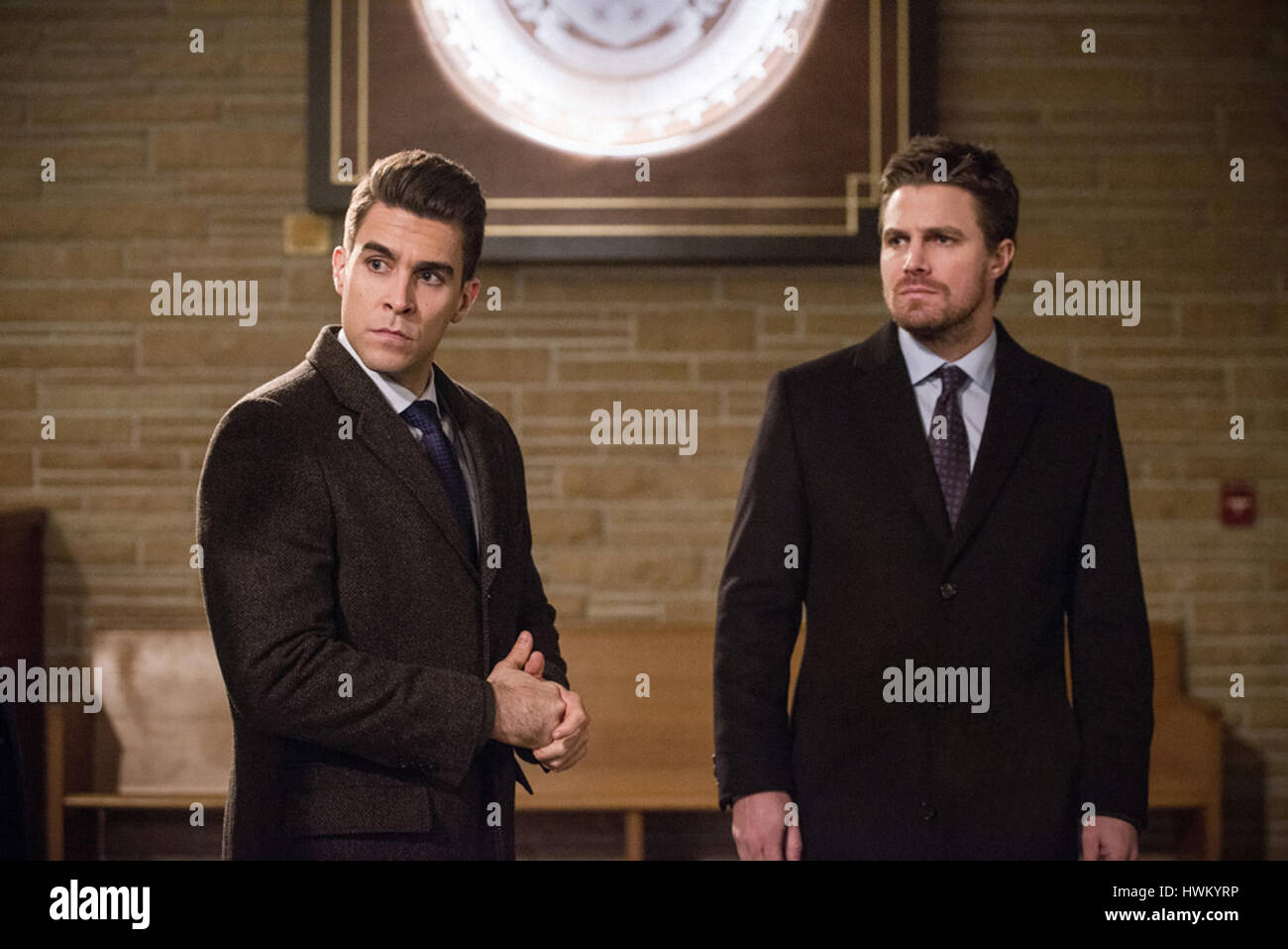 ARROW, (from left): Stephen Amell, Josh Segarra, 'Fighting Fire With ...