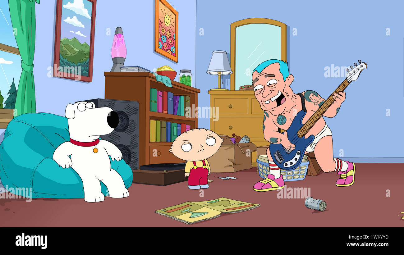 FAMILY GUY, (from left): Brian the dog, Stewie Griffin, Flea (voiced by ...