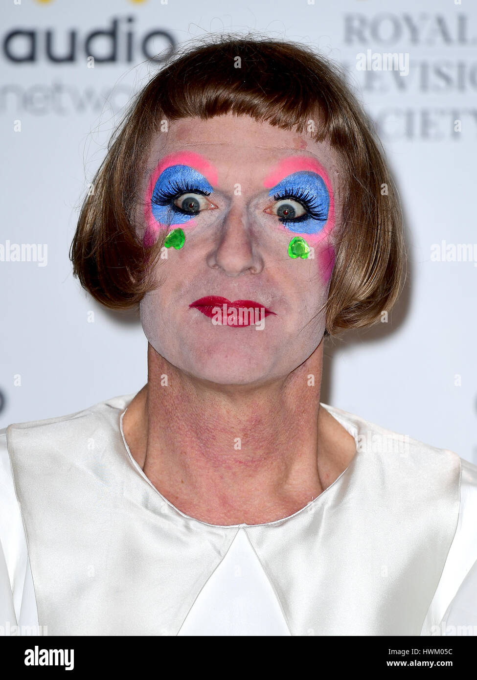 Grayson Perry attending the Royal Television Society Programme Awards ...