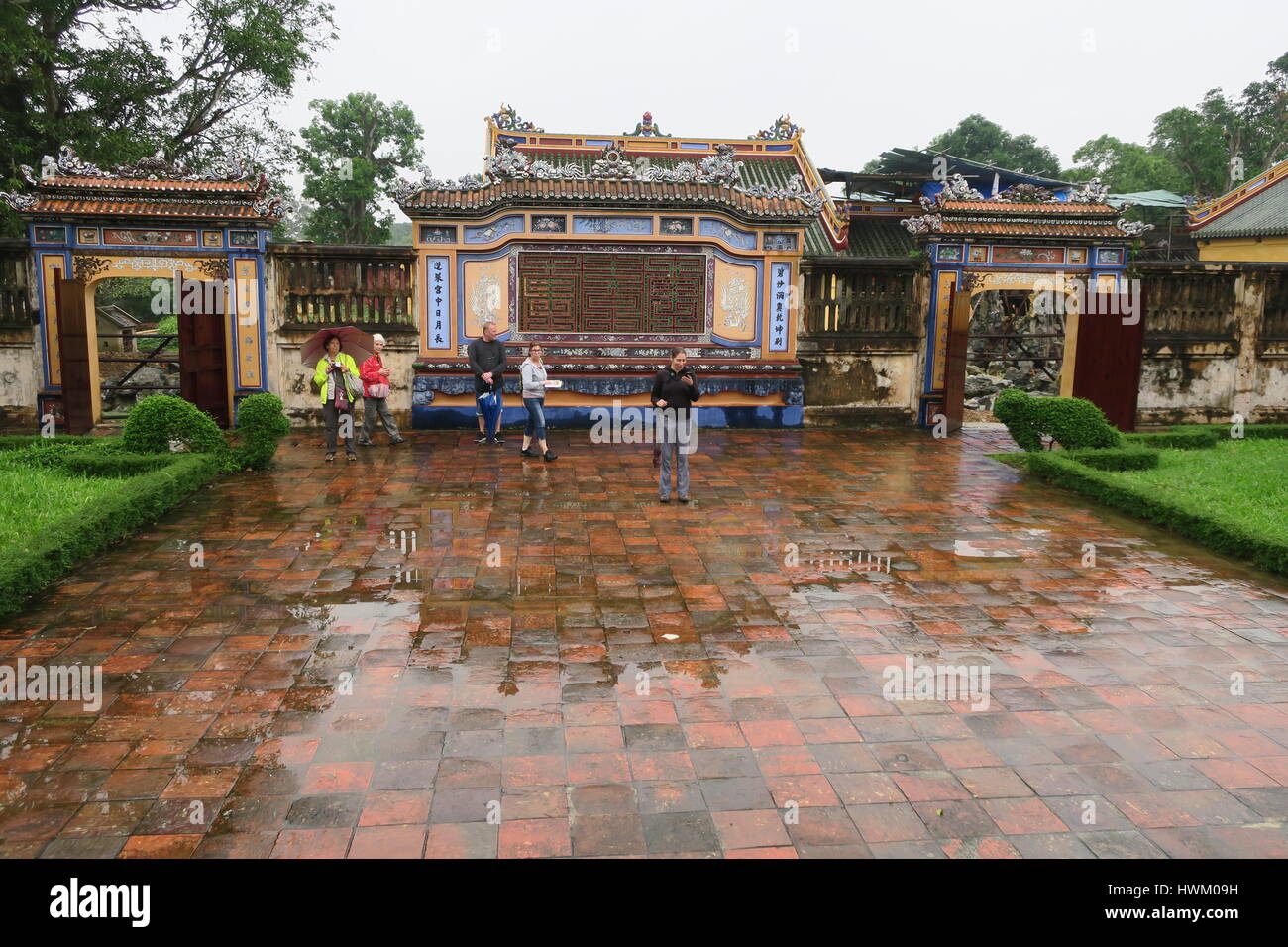 Old building in Hue Citadel, The Imperial City, Hue, UNESCO World ...