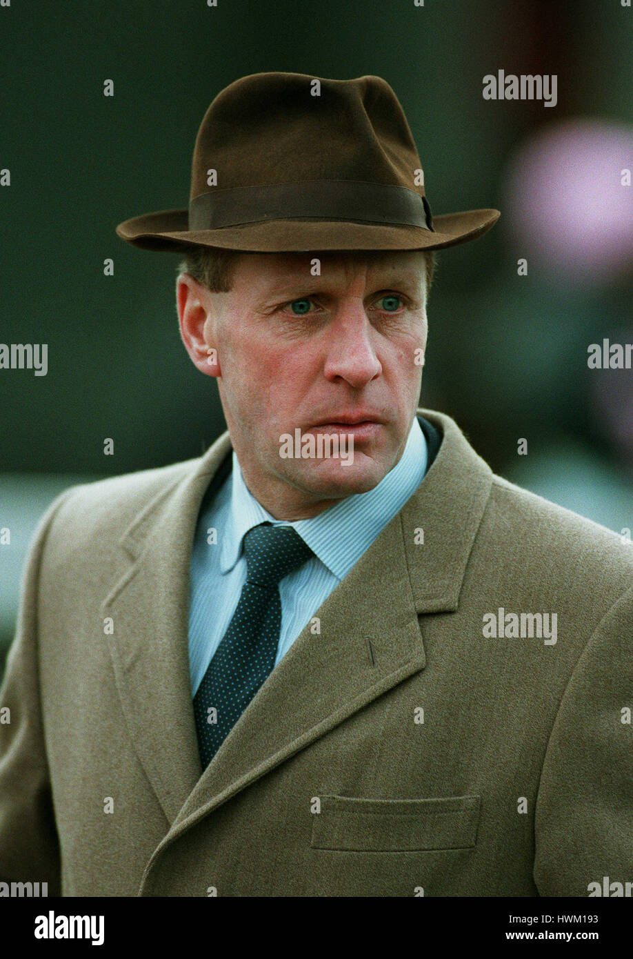 ANDREW TURNELL RACE HORSE TRAINER 06 January 1995 Stock Photo - Alamy