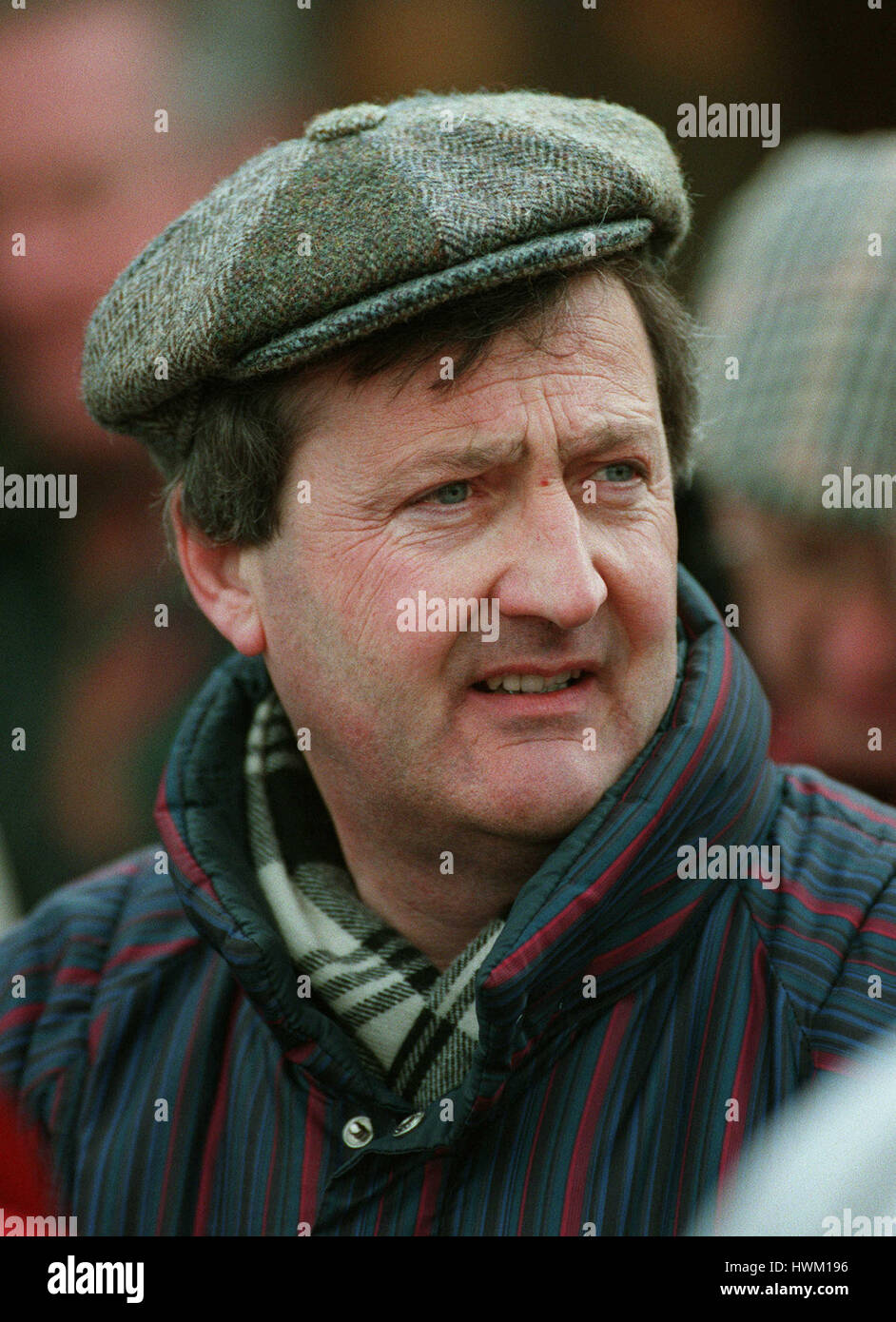 ANTHONY FORBES RACE HORSE TRAINER 06 January 1995 Stock Photo - Alamy