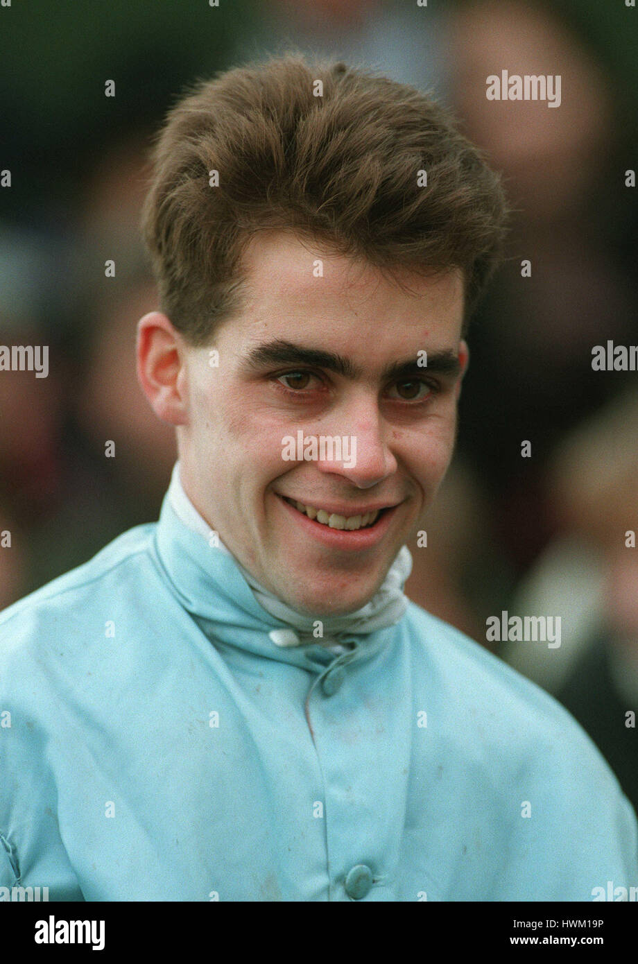 MARK RIMELL JOCKEY 06 January 1995 Stock Photo - Alamy